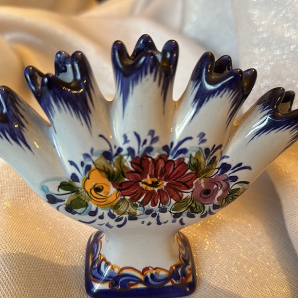 Accents | Vintage 5 Finger Vase Made In Portugal | Poshmark